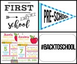 5 FREE Back-to-School Printable Signs – the best kind of busy